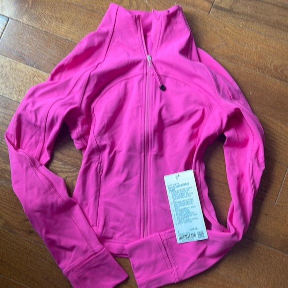 lululemon athletica | Jackets & Coats | Nwt Lululemon Sonic Pink Define ...